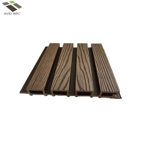 Wholesale Wood Plastic Composite Wpc Fluted Wall Panel Wall Cladding