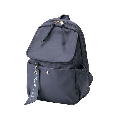 日本take Me Airy 10pocket 輕量休閒後背包 藍色