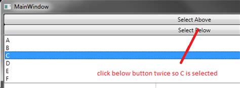 Wpf How To Select Listviewitem Programmatically To Behave Like