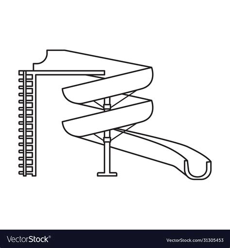 Water Slide Drawing