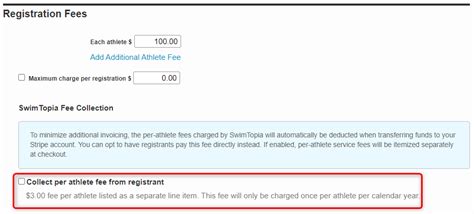 SwimTopia Per Athlete Fee Collection FAQs SwimTopia Help Center