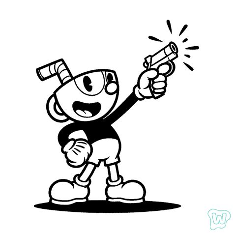 36 Cuphead Para Colorear Dibujos En PDF Para Imprimir