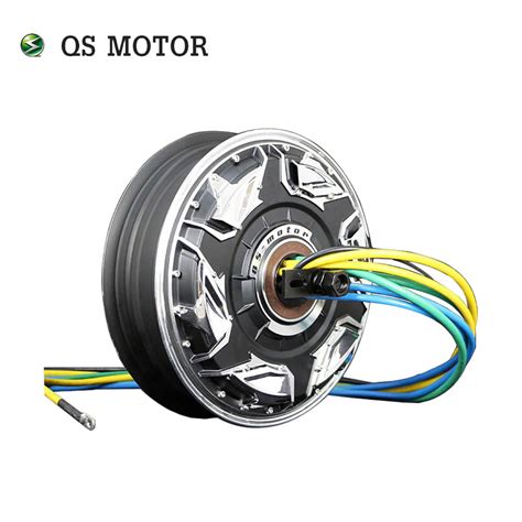 Motor V5 In Wheel Hub Motor With Six Phase Wires 9000w Motor