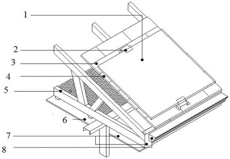 基于无钉支座与u型钢板连接方式的光伏屋面结构的制作方法