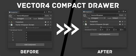 Github Danliukurivector4compactdrawer Compact Custom Vector4 Property Drawer For Unity