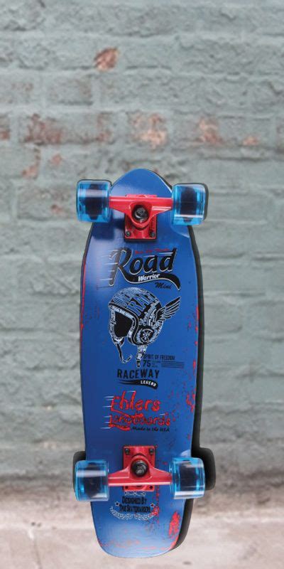 Mini Road Warrior Kicktail 27 Inch Longboard Longboard Longboard