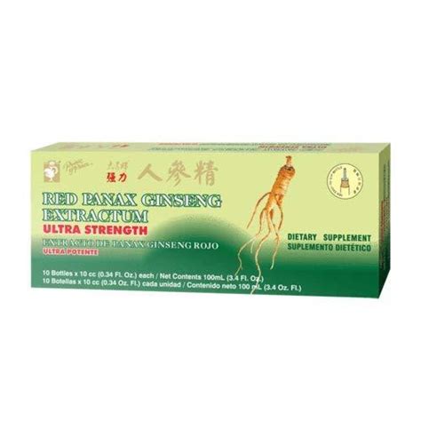 Prince Of Peace Red Panax Ginseng Extractum Ultra Strength Shots 2