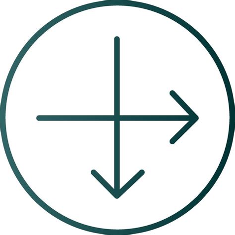 Intersect Line Gradient Icon 43540773 Vector Art At Vecteezy