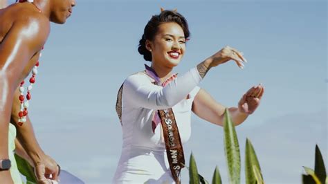 Moemoana Safaatoa Schwenke Miss Samoa Pageant Float Parade 🥇 Own