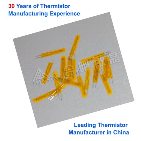 Thin Film Thermistor Insulated Thermal Sensing Resistor In The Power Aerospace Thermistor And