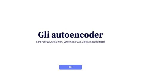Autoencoder Genially