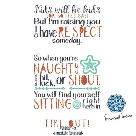 Time Out Chair Sayings Svg Batmanacme