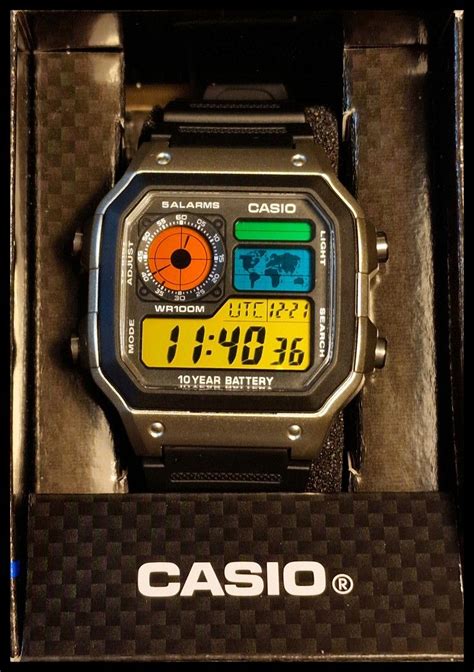 Cww Custom Casio Ae 1200 Casio Casio Vintage Watch Retro Watches
