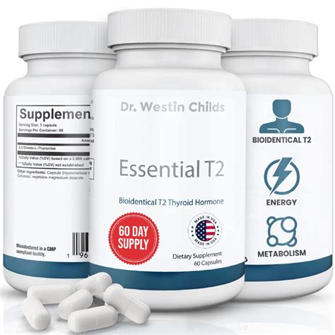 Buy T2 Thyroid Supplement Online 35 Diiodo L Thyronine 100 Mcg