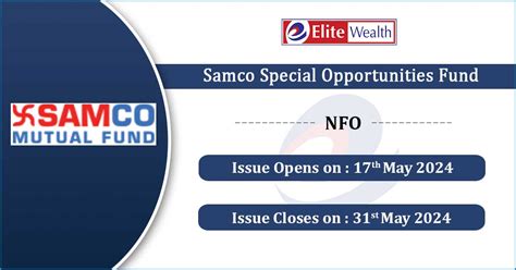 Samco Special Opportunities Fund Nfo Details