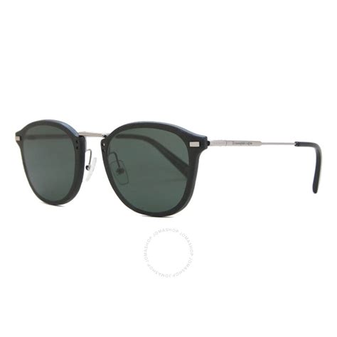Zegna Ermenegildo Zegna Green Oval Mens Sunglasses Ez0097 D 12n 62