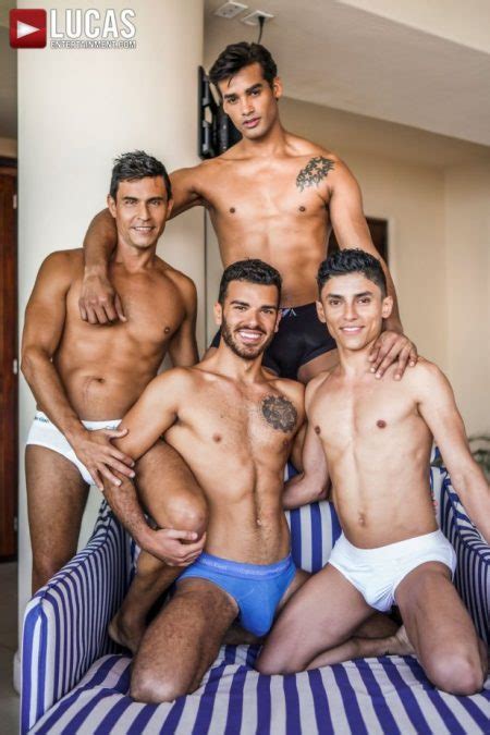 Foursome Fuckfest W Marco Antonio Rafael Carreras Pol Prince And Joaquin Santana Lucas