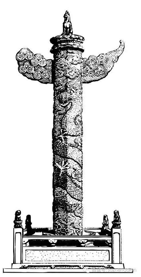 华表柱天安门国旗简笔画简单（汇总20张）简笔画图片大全