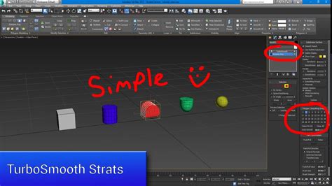 Tutorial Turbosmooth With Smoothing Groups Ds Max Youtube