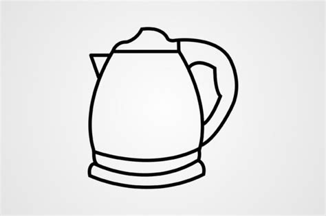 Kettle Line Icon Graphic By Graphic Nehar · Creative Fabrica