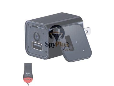 USB Charger Hidden Camera Surveillance For Home OfficeSpy Plus Cy