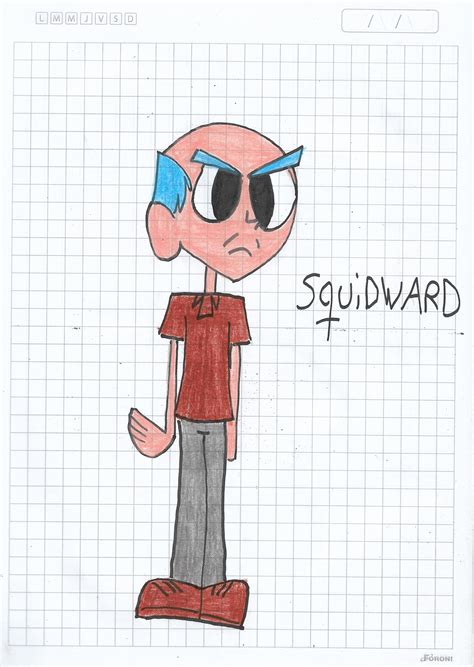 Squidward Human By Matiriani28 On Deviantart
