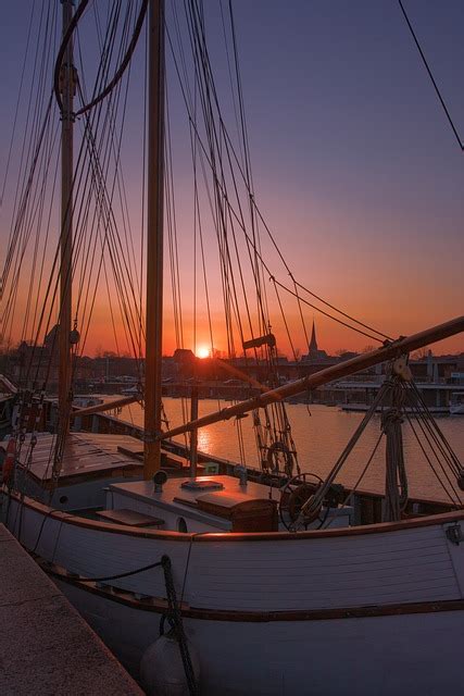 Atardecer Bote Muelle Foto Gratis En Pixabay Pixabay