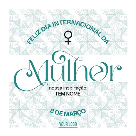 Modelo Feed De Mídia Social Dia Internacional Da Mulher No Brasil Psd