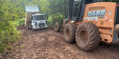 Secretaria De Agricultura Intensifica Obras De Melhorias Nas Estradas
