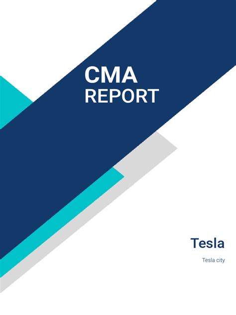 Tesla Cma Report Sample Pdf