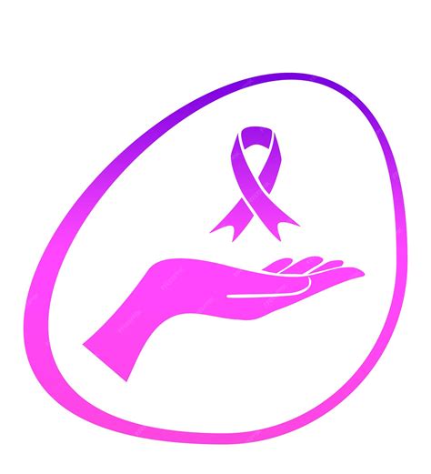 Premium Vector Breast Cancer Icon