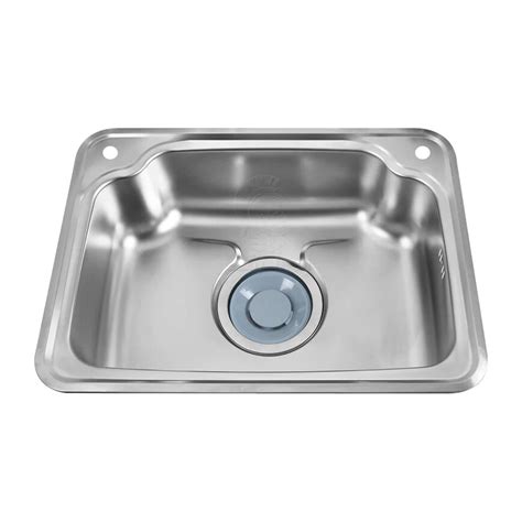 حوض حله مطبخ كورى موديل Iss 630 مقاس 63 × 46 سم خارجى عمق 19 سم سُمك