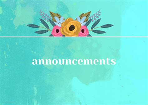 43 Free Powerpoint Templates For Church Announcements