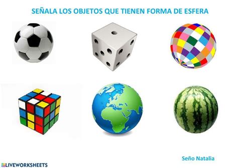 Objetos Com Forma De Esfera Fdplearn