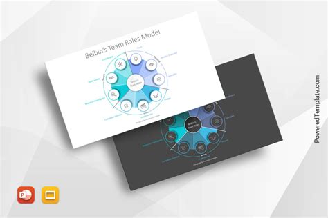 Belbin S Team Roles Model Wheel Diagram Presentation Template For