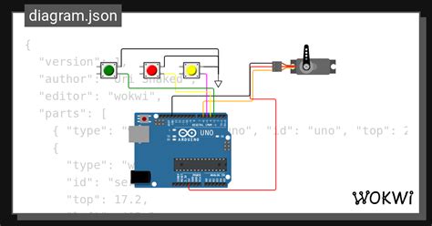 Servo Marcia Arresto Reset Wokwi ESP32 STM32 Arduino Simulator