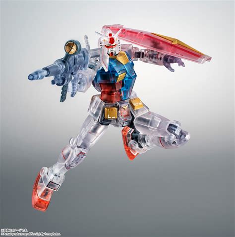Robot Spirits Rx 78 2 Gundam Ver Anime 透明顏色 Tamashii Web