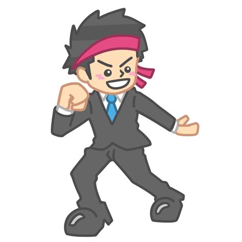 報連相男性 イラストせんせい使いやすいフリー素材集
