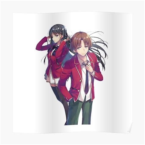 Classroom Of The Elite Poster For Sale By AniePieArt Redbubble