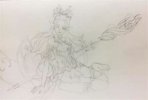 素描王者荣耀王昭君 素描王者荣耀小乔 第4页 大山谷图库