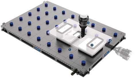 Smpl Matrix Plates Workpiece Clamping Schunk