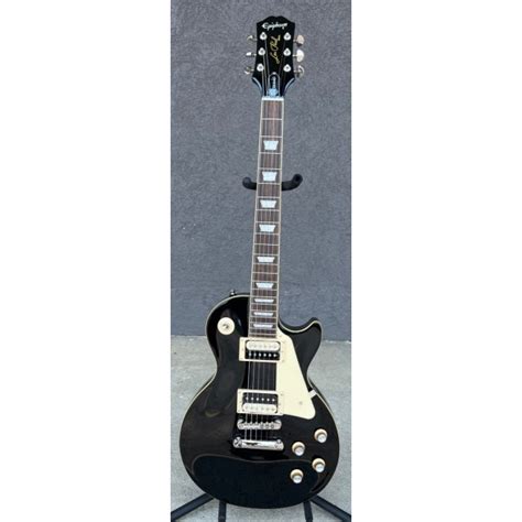 Epiphone Modern Series Les Paul Classic Electric Guitar Ebony Finish