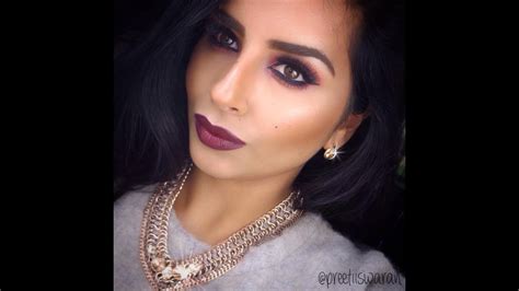 Populer Dark Red Lips Makeup Tutorial Tutorialdandan