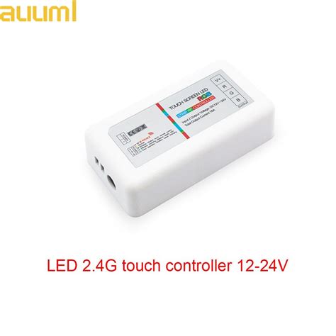 Light String Controller 2 4g Rf Low Voltage 12 24v With Touch Remote Rgb Finger Slide Color