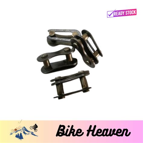 CHAIN CONNECT LINKS PIN RANTAI BASIKAL UNTUK SAMBUNG RANTAI PCS Shopee Malaysia