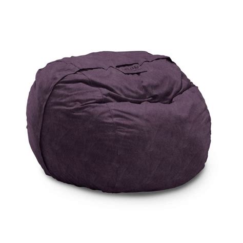 Lovesac Supersac Cover Amethyst Corded Velvet Cstm