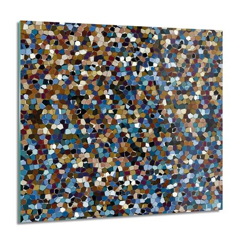 Mozaika abstrakcja Obraz szklany na ścianę 60x60 ArtprintCave