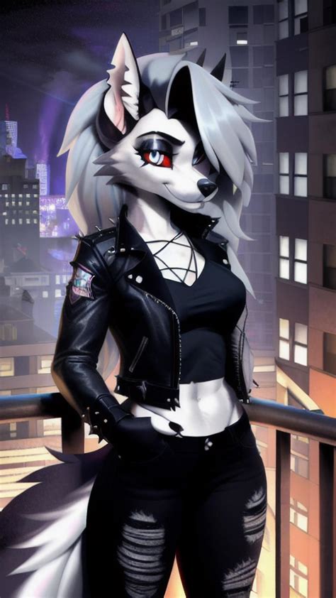 Loona Helluva Boss LoRA Images Generated With AI