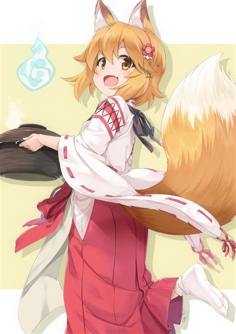 Senko Sewayaki Kitsune No Senko San Drawn By Miri Ago Danbooru