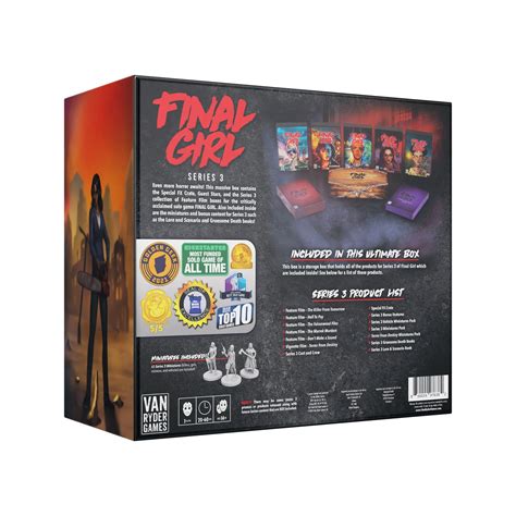 Final Girl Board Game Series 3 Box Ultimate English